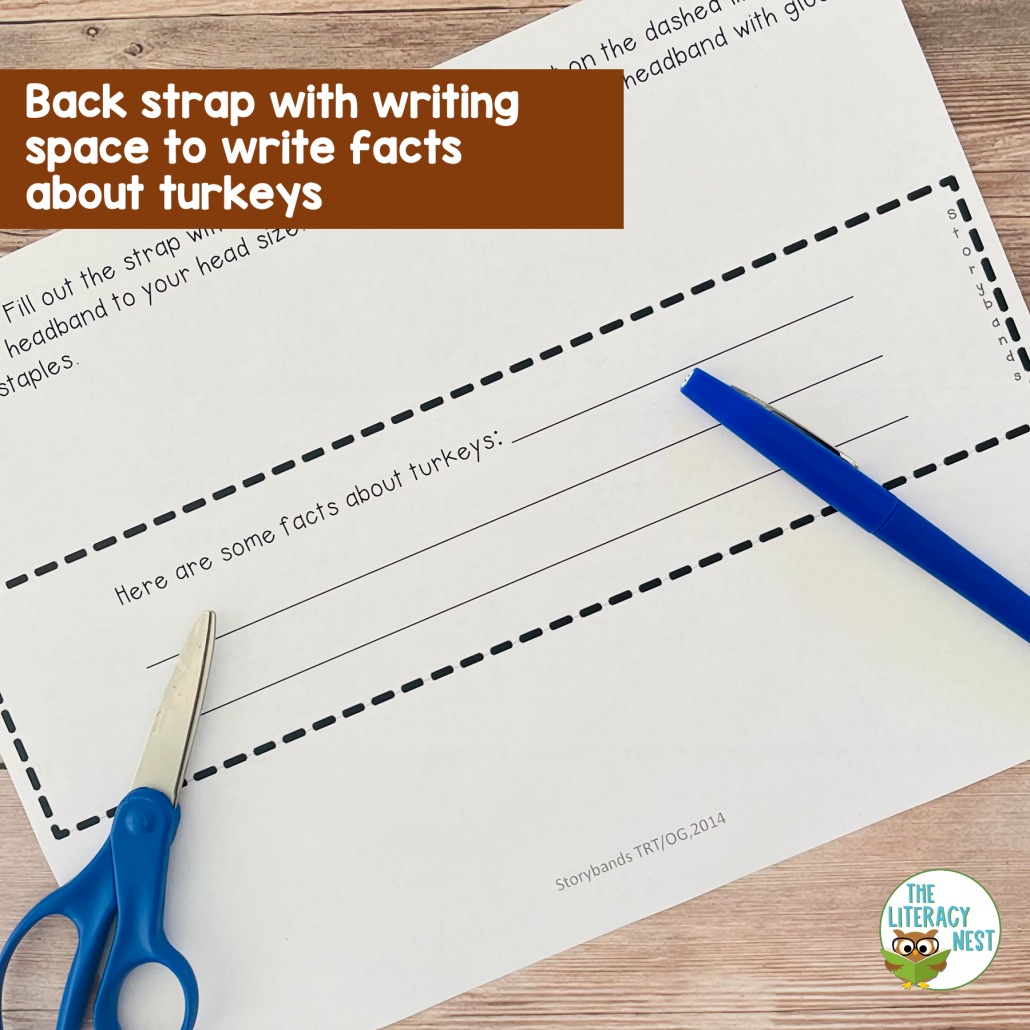 Simile Practice Turkey Headbands - The Literacy Nest