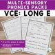 VCE Long E Phonics Activities for Orton-Gillingham Lessons - The ...
