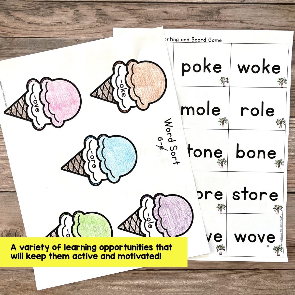 Summer Review: VCe | Phonics Packs Words Activities Worksheets ...