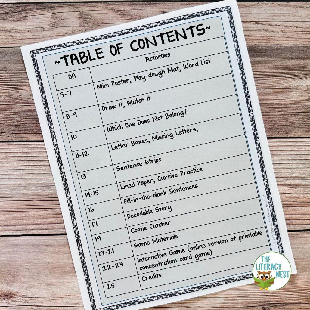 Vowel Team OA Phonics Activities for Orton-Gillingham Lessons - The ...