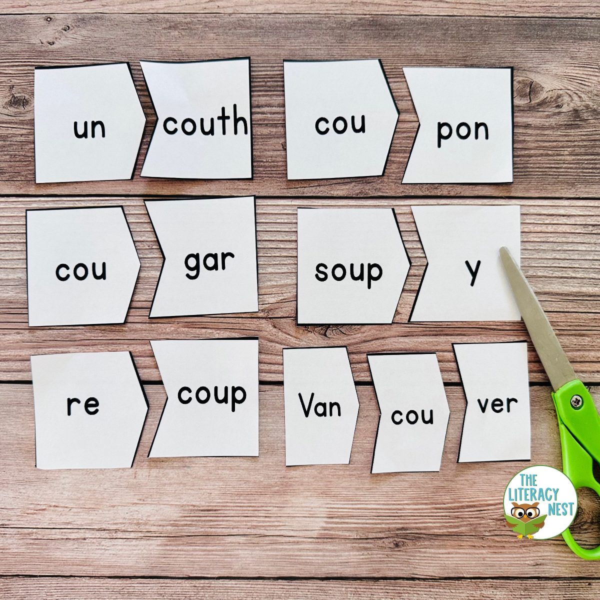 Vowel Team OU /oo/ Phonics Activities for Orton-Gillingham Lessons ...