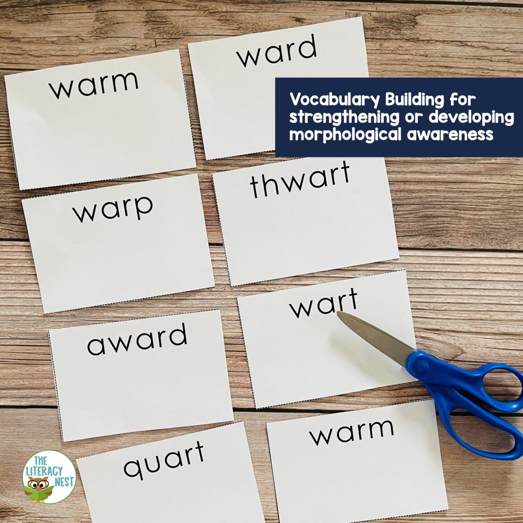 Advanced Orton-Gillingham Activities for WAR /wor/ - The Literacy Nest