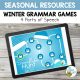 Winter Activities Parts of Speech Practice - The Literacy Nest