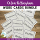 Decodable Word Lists & Sentences for Orton Gillingham Lessons Level 1 ...