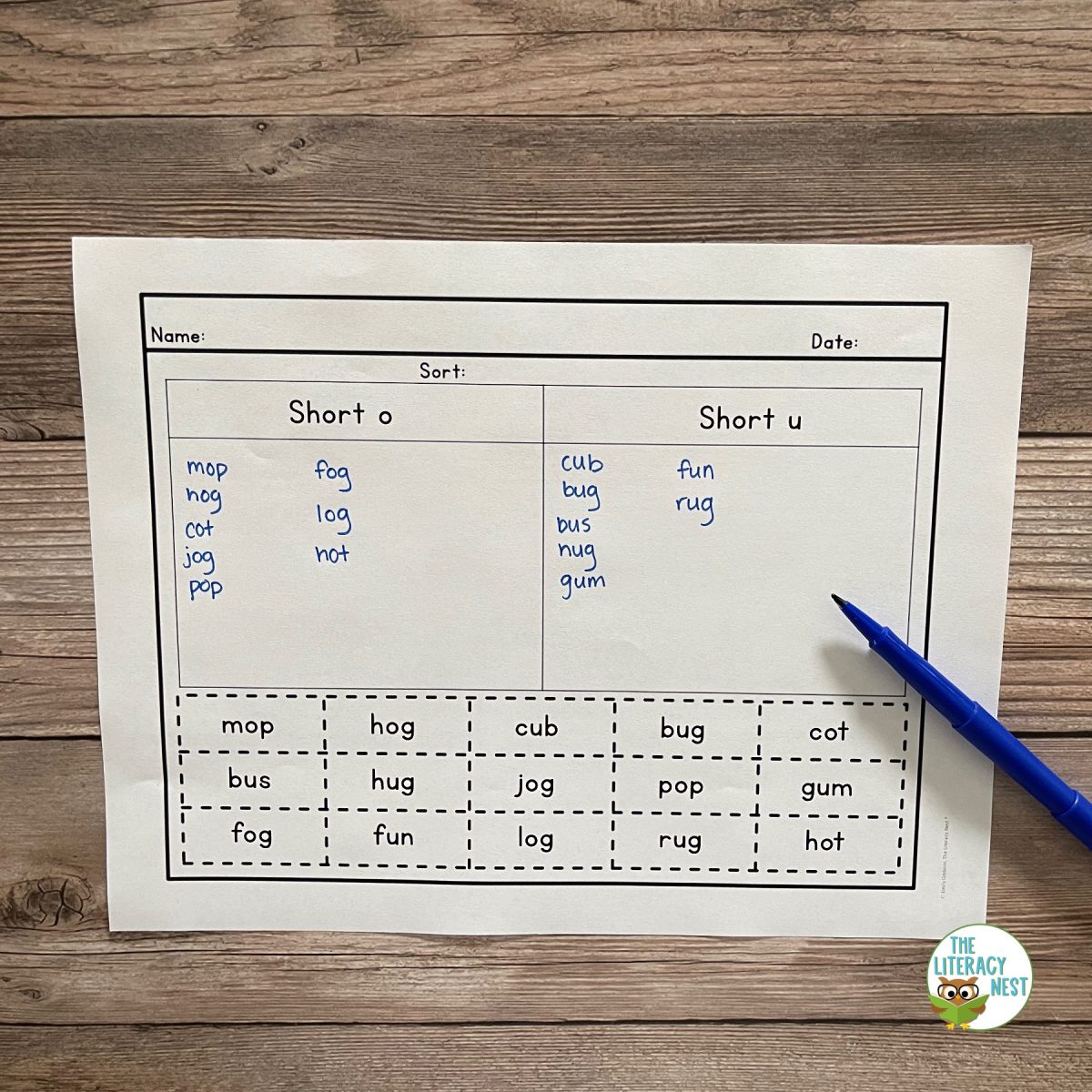 Orton-Gillingham Spelling- Word Sorts BUNDLE - The Literacy Nest