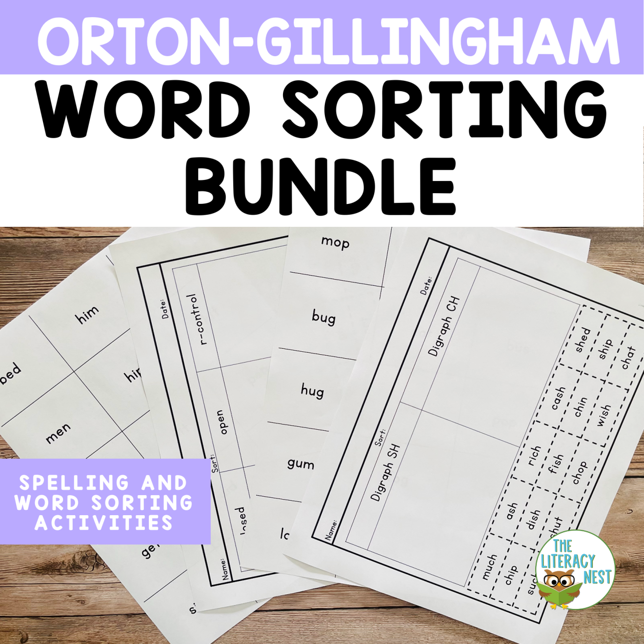 Diphthongs OI and OY Activities for Orton-Gillingham Lessons - The ...