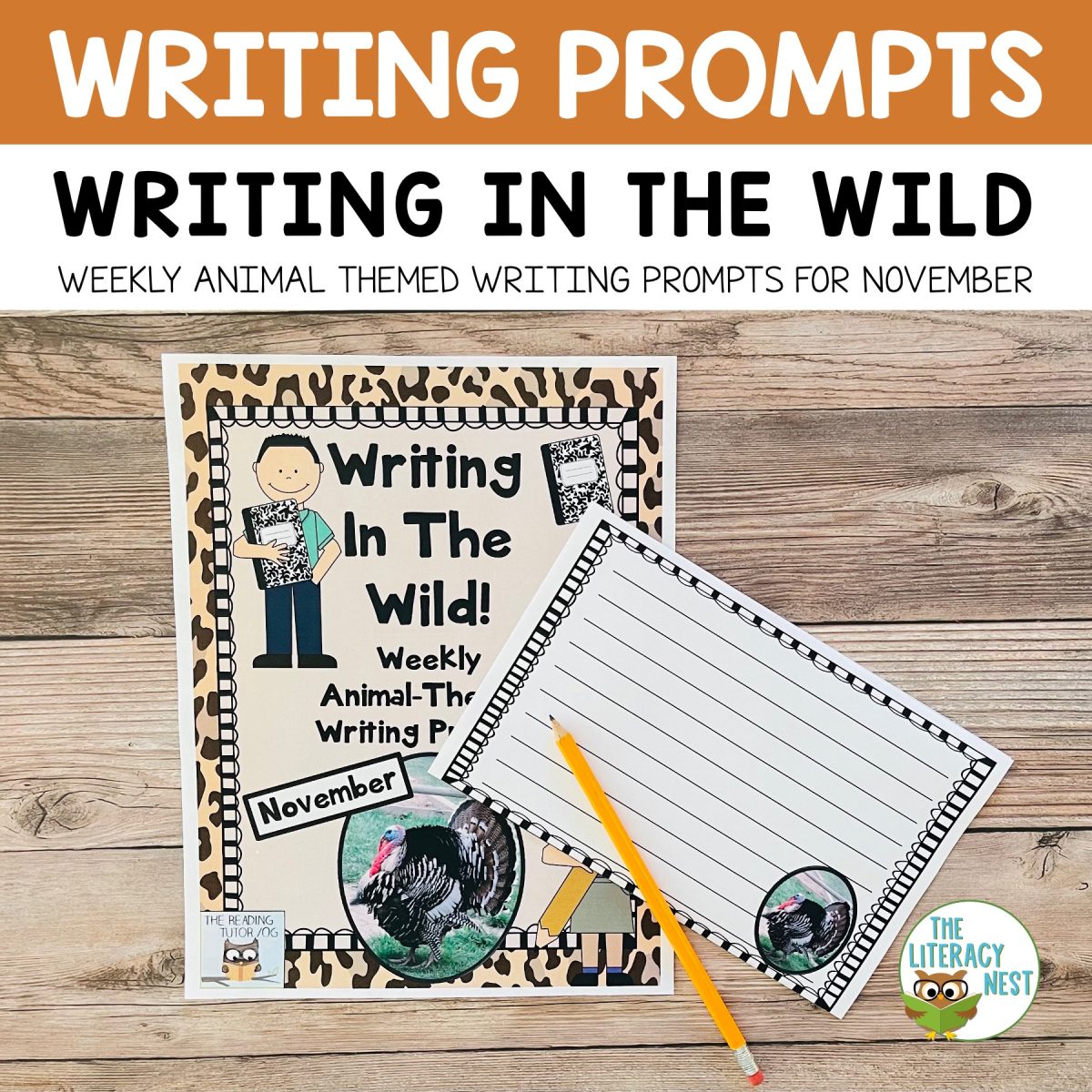 Animal Picture Prompts Literacy Activities for September Literacy ...