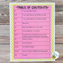 Y Vowel Sounds Reading and Spelling Activities for Orton-Gillingham ...