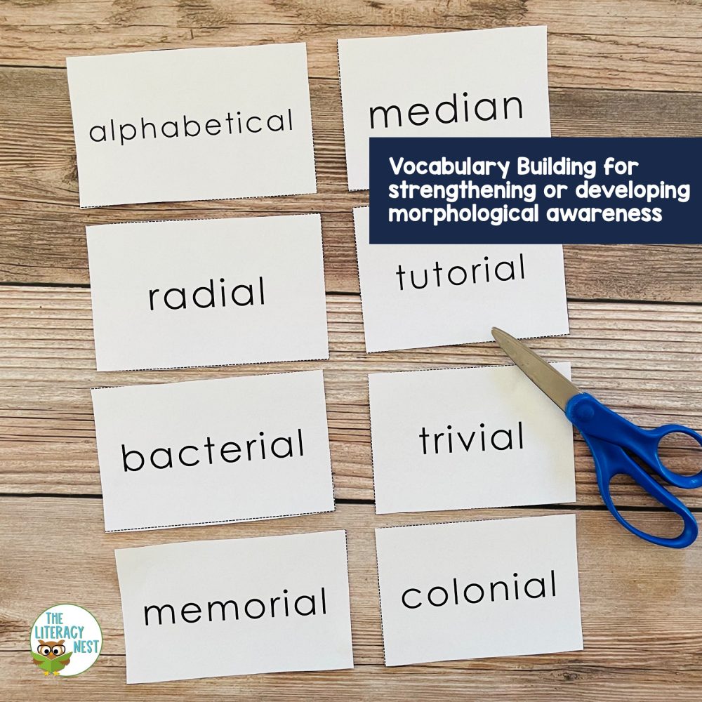 Suffix -AL and -IAL for Advanced Orton-Gillingham Activities - The ...