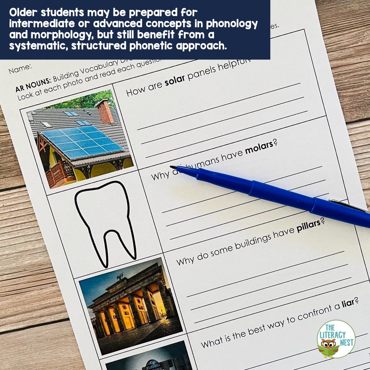 Advanced Orton-Gillingham Activities for AR /er/ - The Literacy Nest