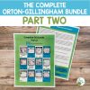 Complete Orton-Gillingham Bundle to support Orton-Gillingham Lesson ...