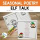 Fluency Poems December Themed Poetry - The Literacy Nest