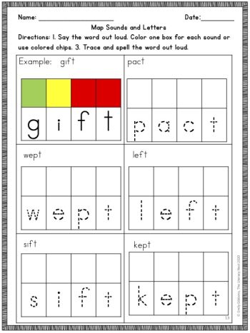 Consonant Blends Worksheets and Activities BUNDLE for Orton-Gillingham ...