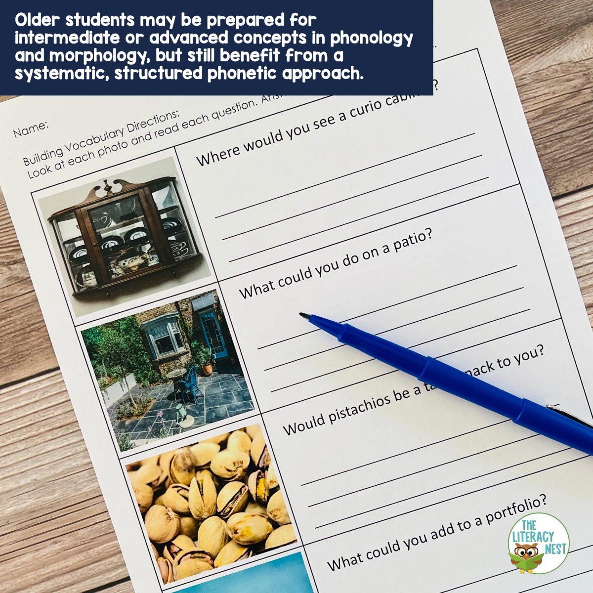 Advanced Orton-Gillingham Activities for -IO - The Literacy Nest