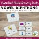 Vowel Diphthongs | Clip Cards Puzzles Orton-Gillingham Multisensory ...