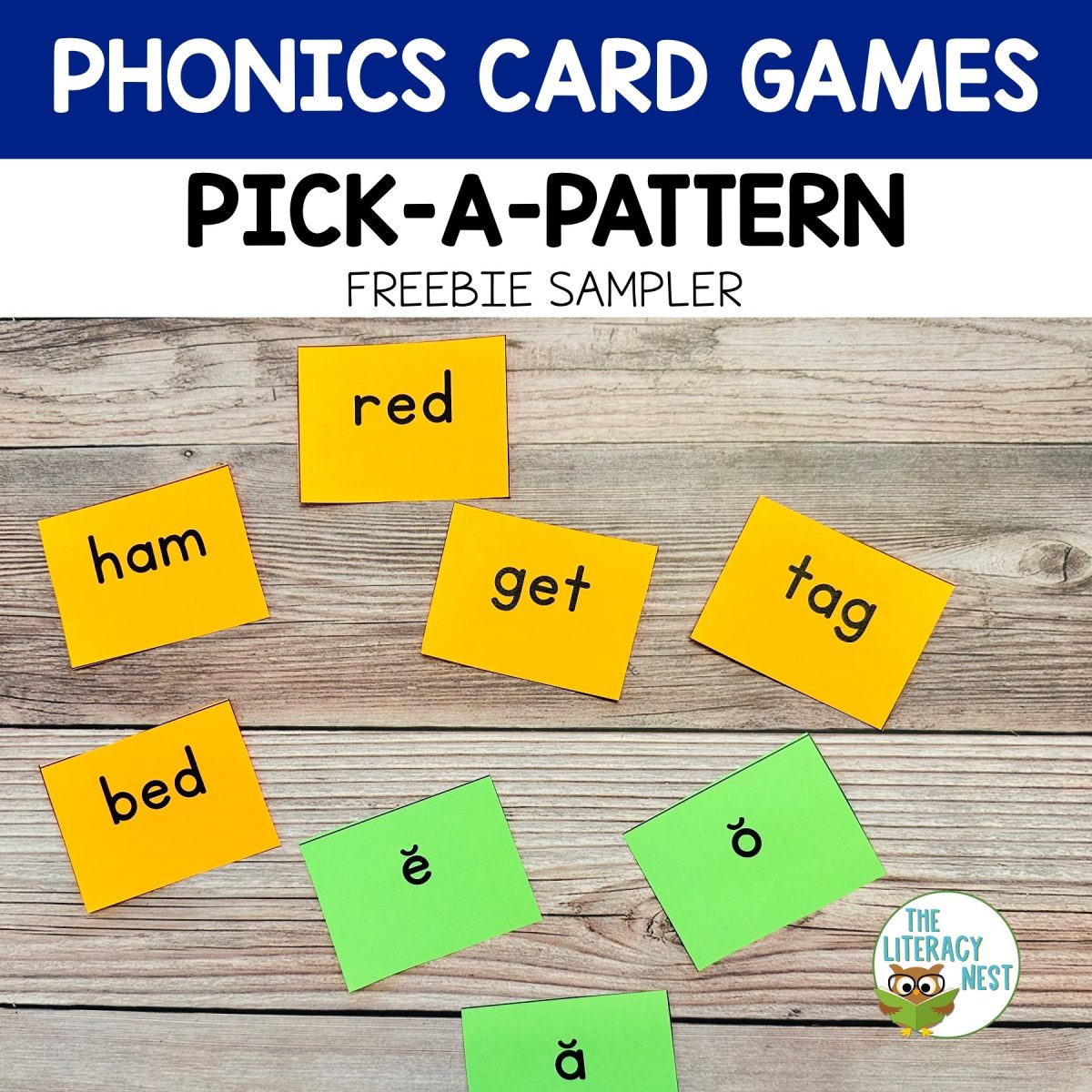 Pick-A-Pattern FREEBIE SAMPLER CVC: Orton-Gillingham Games - The ...