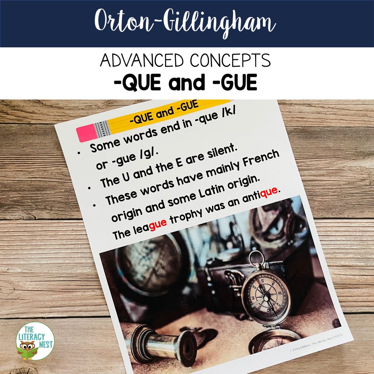 Advanced Orton-Gillingham Activities Sounds of WA - The Literacy Nest
