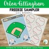 Orton-Gillingham Activities: FREE SOS Spelling Game Multisensory ...