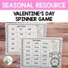 FREE Valentine's Day Vowels Literacy Game - The Literacy Nest