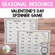 FREE Valentine's Day Vowels Literacy Game - The Literacy Nest