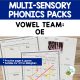 Vowel Team OE Phonics Activities for Orton-Gillingham Lessons - The ...