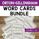 Orton-Gillingham Complete Bundle to support Orton-Gillingham Lesson ...
