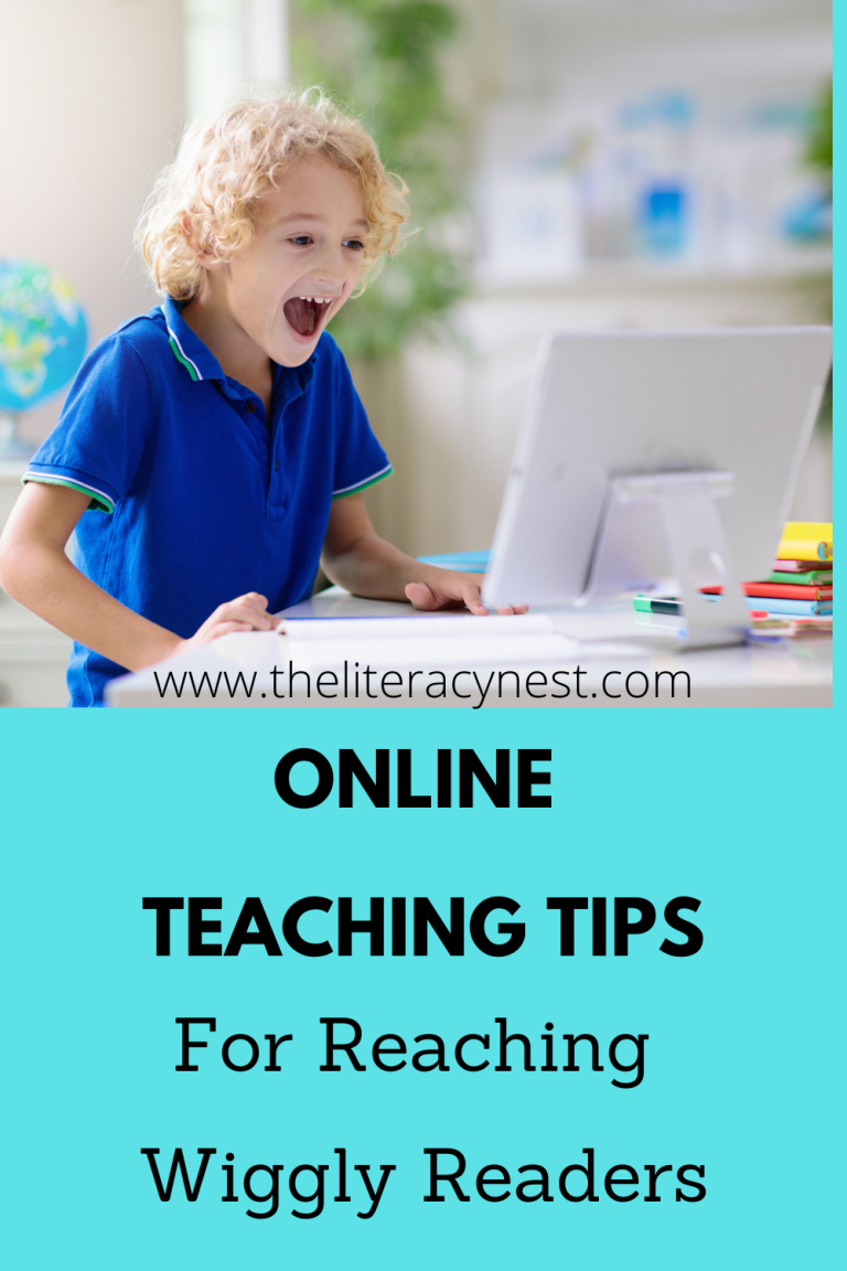 Tips For Teaching Growing Readers Online - The Literacy Nest