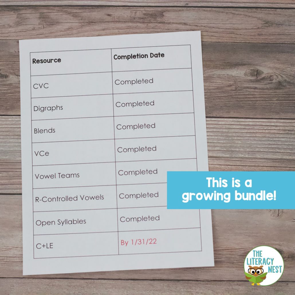 Decodable Phonics Reading Passages Bundle for Orton-Gillingham Lessons ...