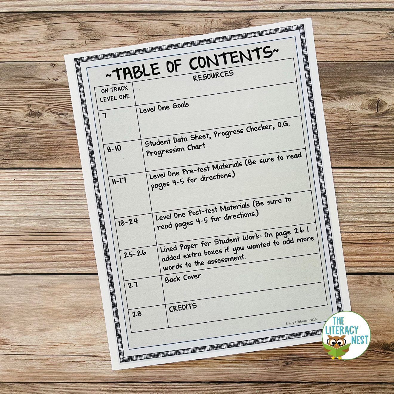 Orton-Gillingham Diagnostic Assessment with scope and sequence - The ...
