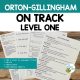 Orton-Gillingham Diagnostic Assessment with scope and sequence - The ...