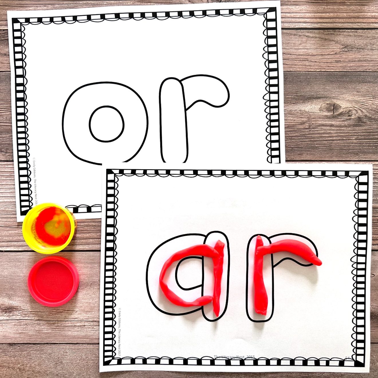 Advanced R-Controlled Vowels AR OR Phonics Activities for Orton ...