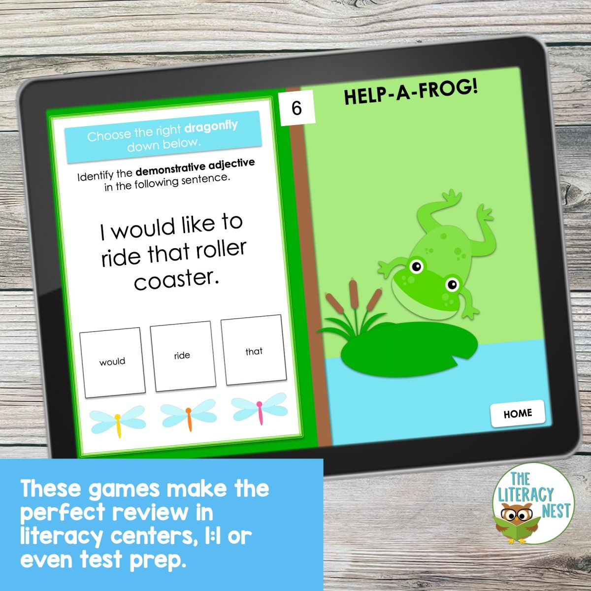 Parts of Speech Games for Articles, Adverbs and Adjectives - The ...