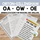 OA OW OE Spelling Rules for Orton-Gillingham Lessons - The Literacy Nest