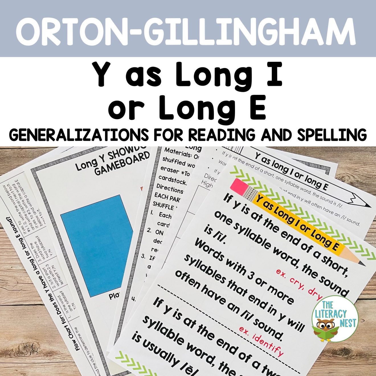 Orton Gillingham Student Notebook With Interactive Notebook Templates ...