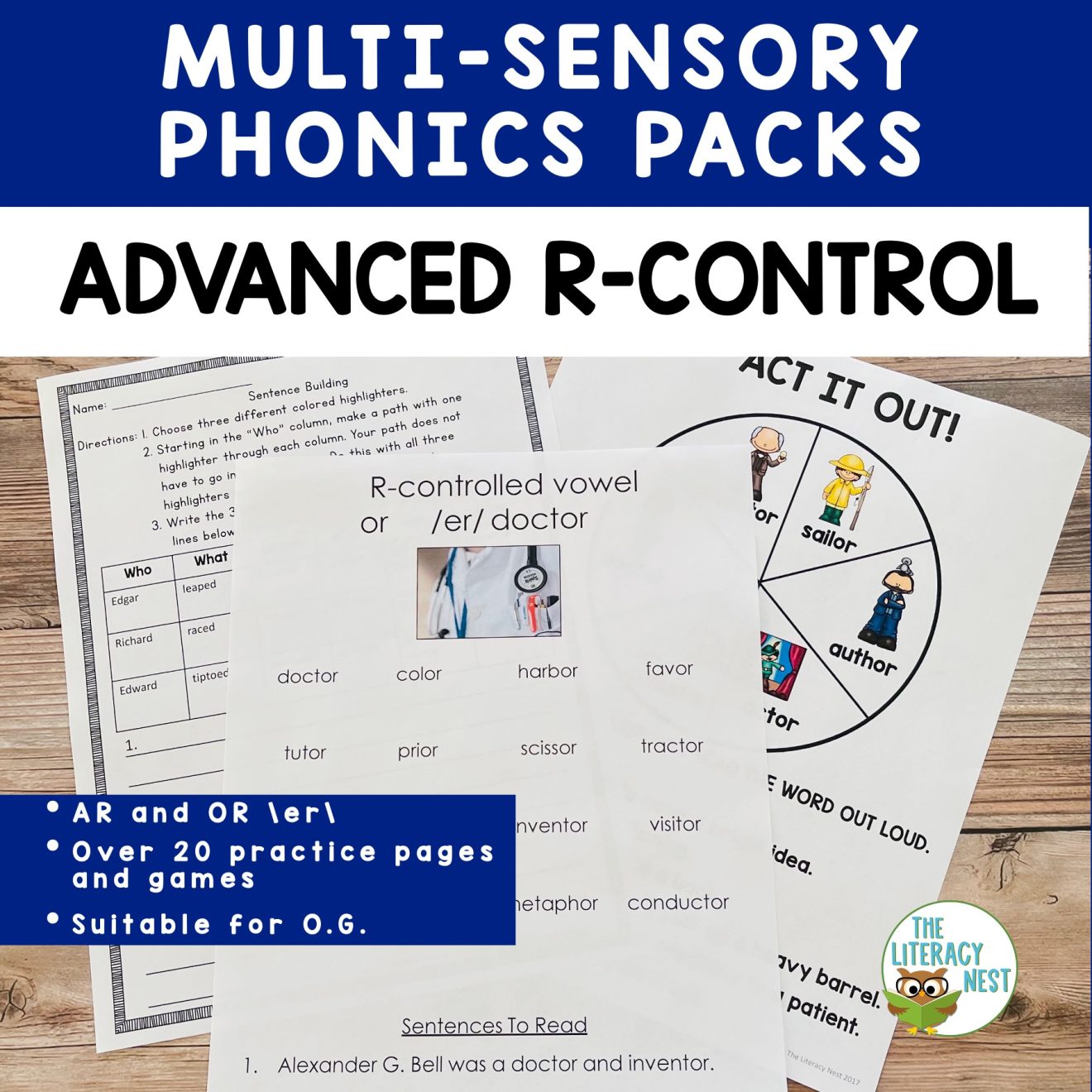 Orton-Gillingham Multisyllabic Words Decodable Passages - The Literacy Nest