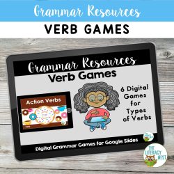 Parts of Speech Games for Nouns - The Literacy Nest