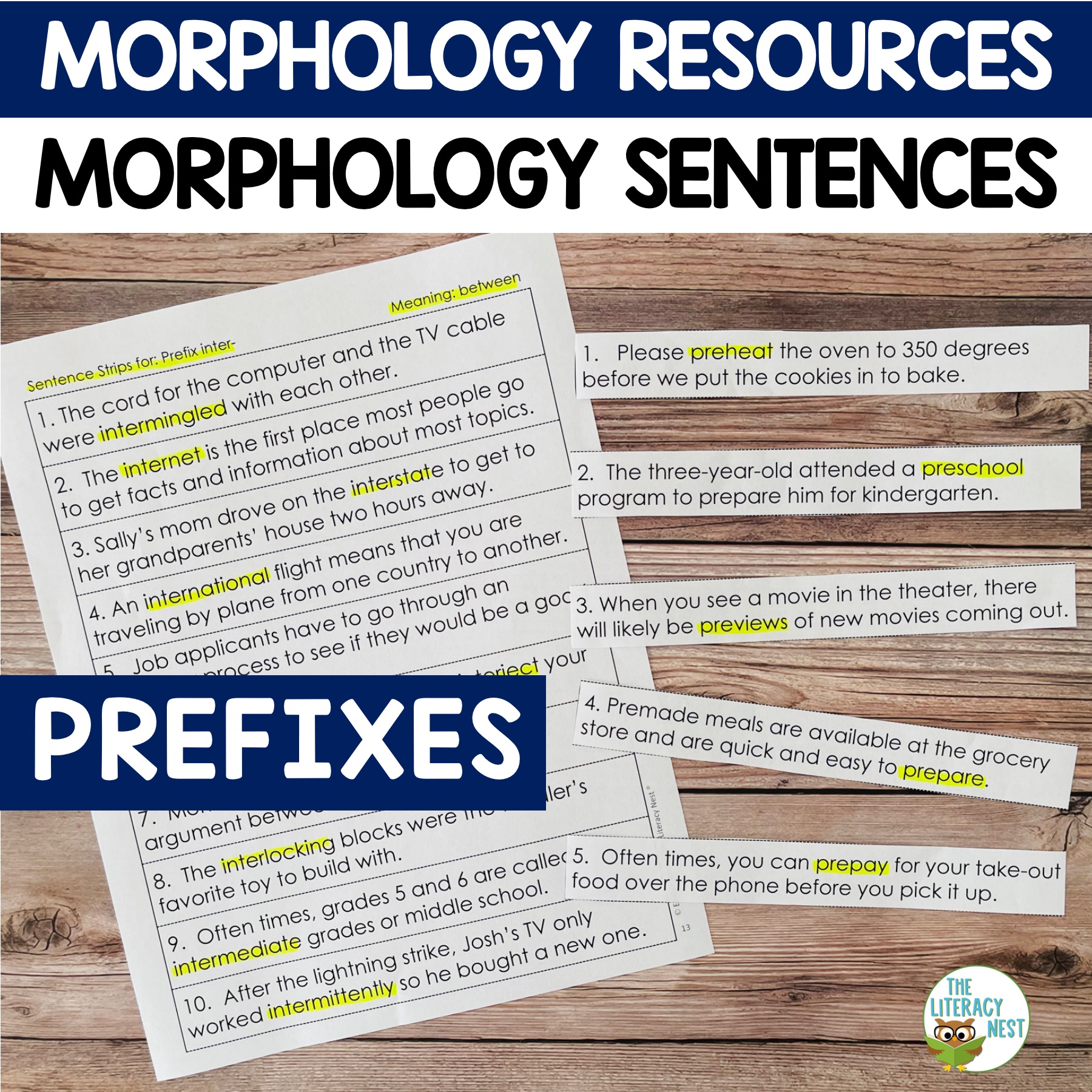 Morphology Cards for Prefixes, Suffixes, Roots, Greek Forms - The ...