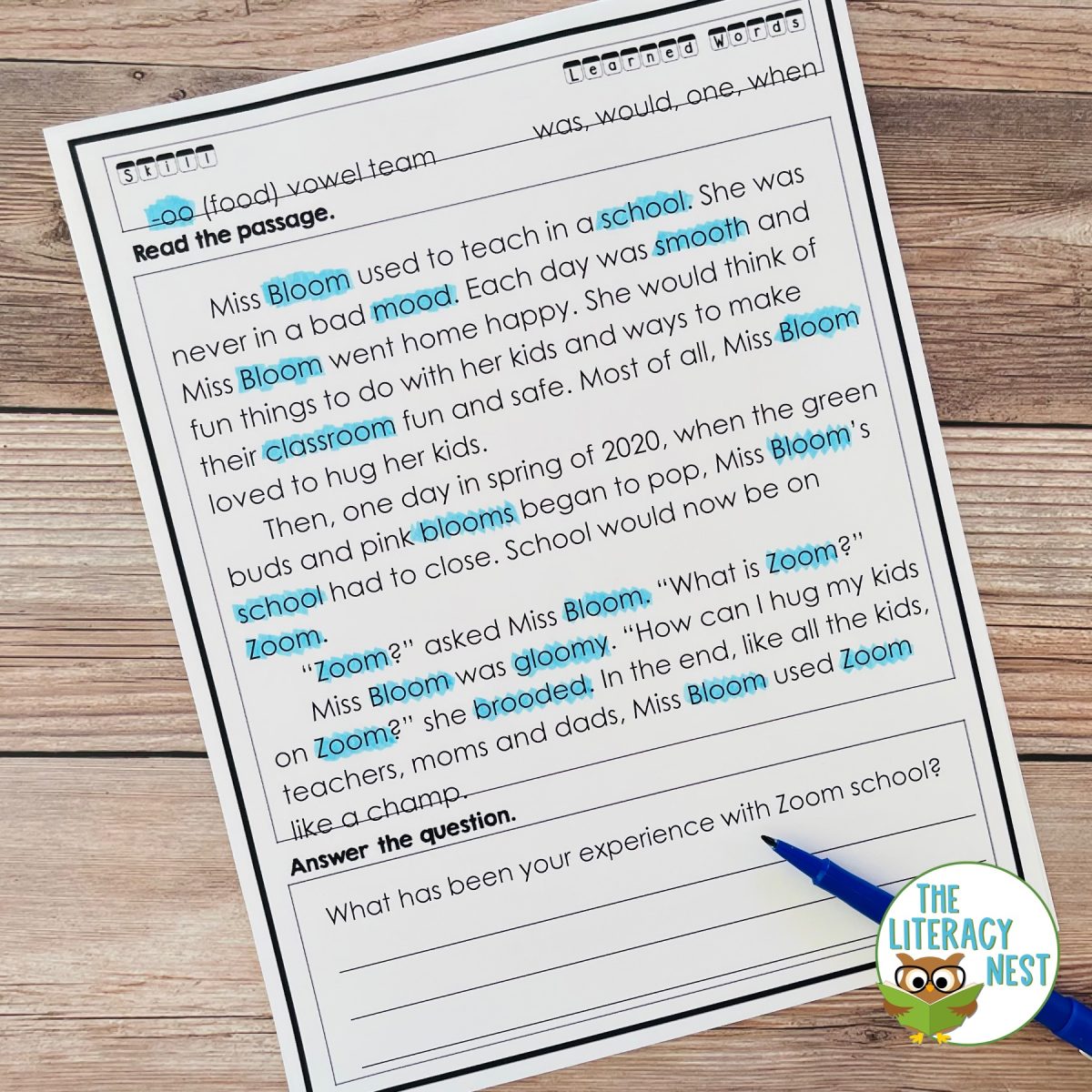 Vowel Teams and Vowel Diphthongs Decodable Reading Passages - The ...