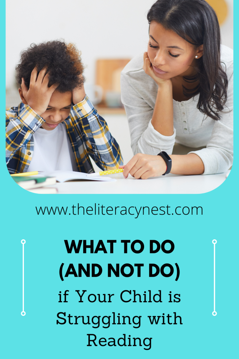 What to Do (and NOT Do) if Your Child is Struggling with Reading and ...