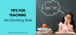 Tips for Teaching the Doubling Rule - The Literacy Nest