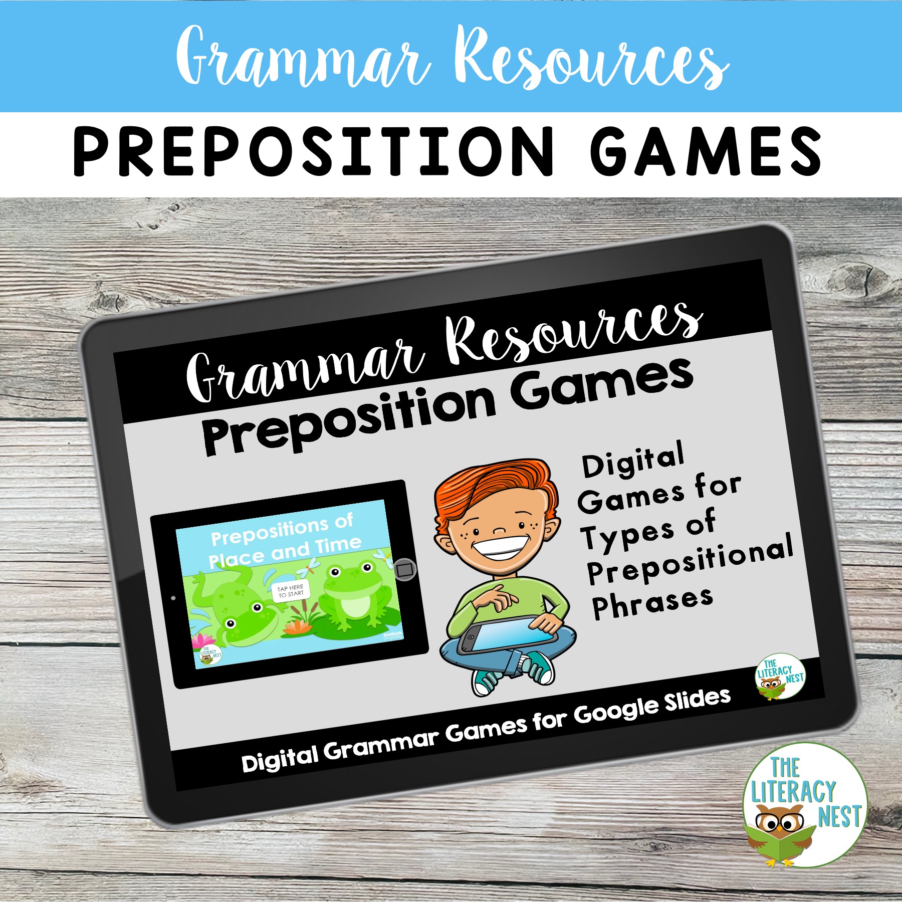 Parts of Speech Games Prepositions, Prepositional Phrases - The ...
