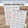Contractions Practice and Games - The Literacy Nest