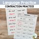 Contractions Practice and Games - The Literacy Nest