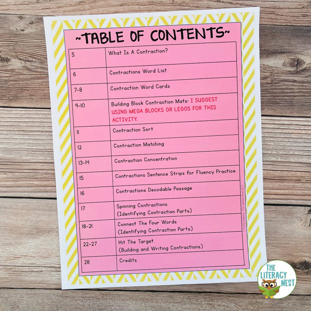 Contractions Practice and Games - The Literacy Nest