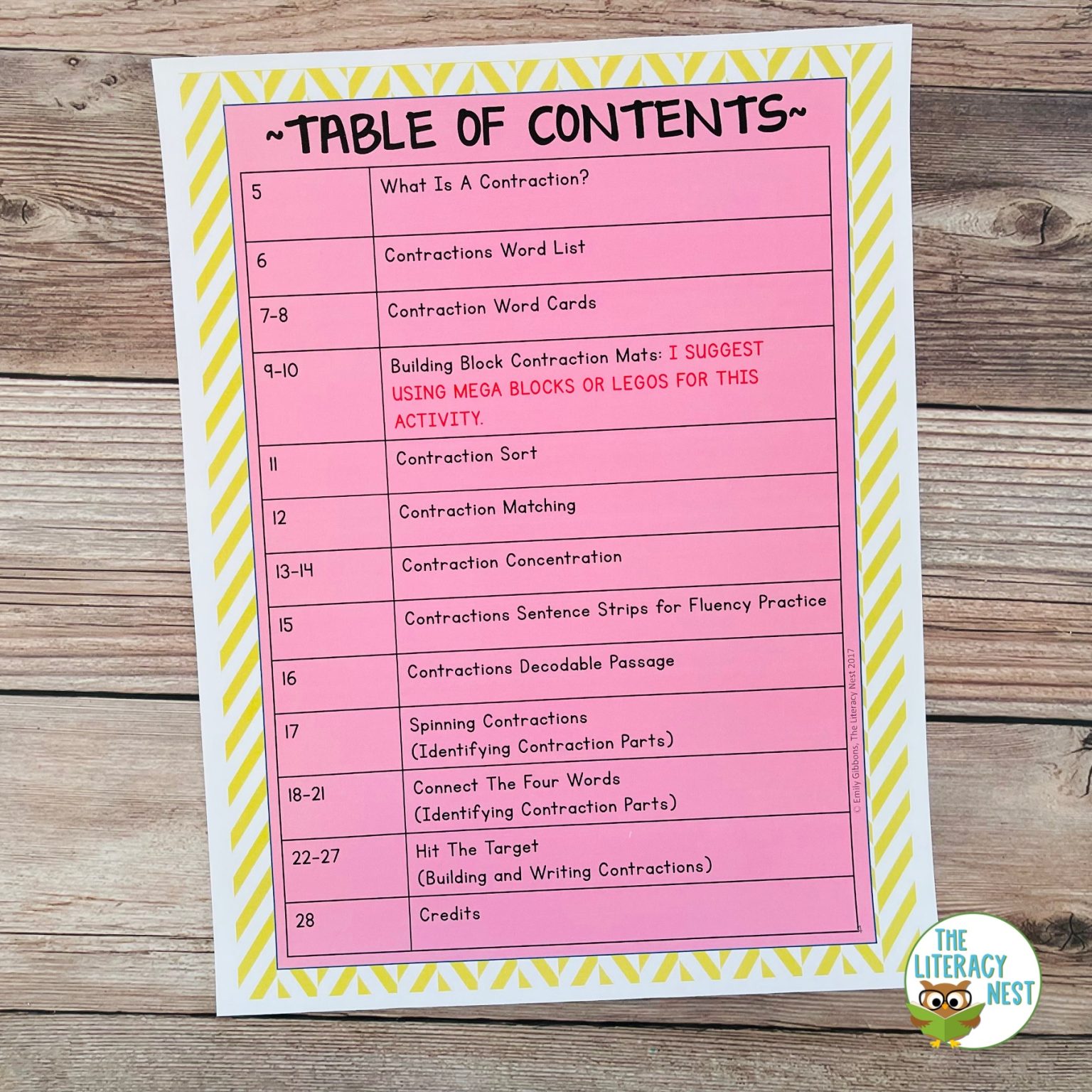 Contractions Practice and Games - The Literacy Nest