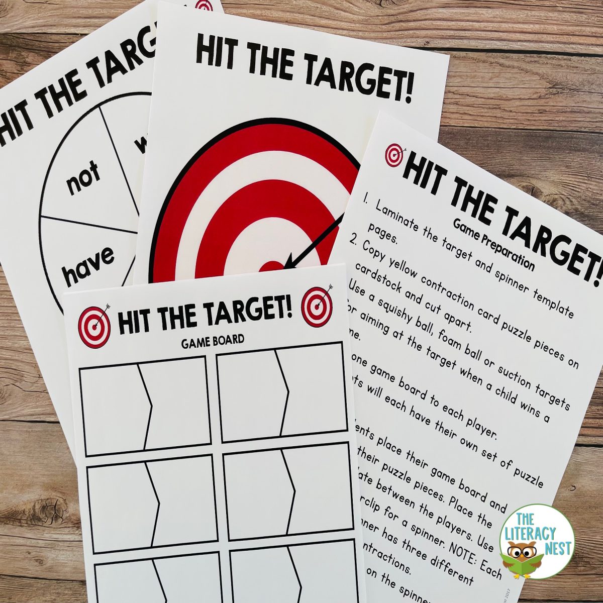 Contractions Practice and Games - The Literacy Nest