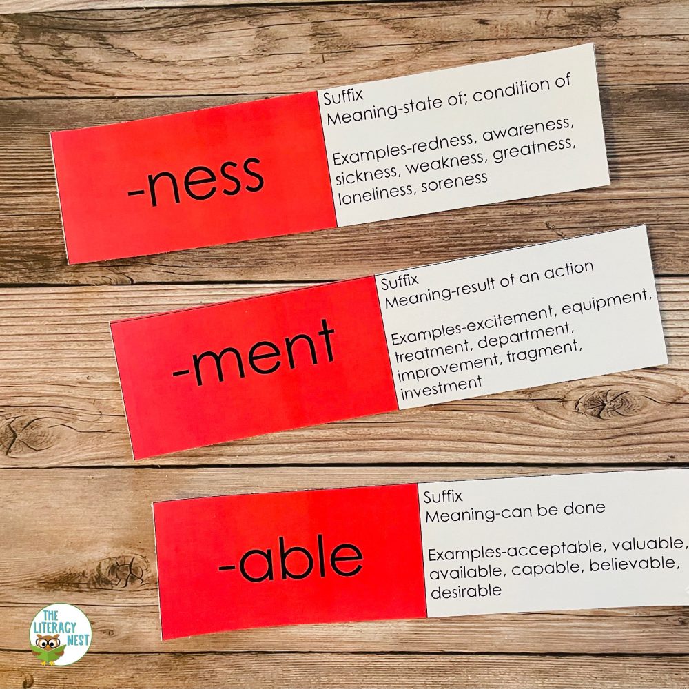 Color Coded Morpheme Cards for Prefixes, Suffixes, Roots, Greek Forms ...