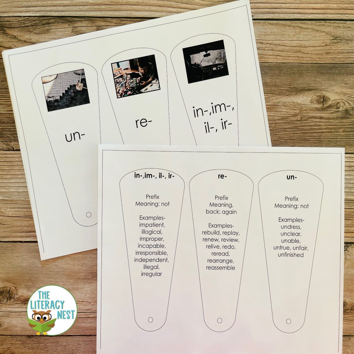 Morphology Activities Morpheme Fans for Prefixes, Suffixes, Roots ...