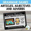 Parts of Speech Games for Articles, Adverbs and Adjectives - The ...