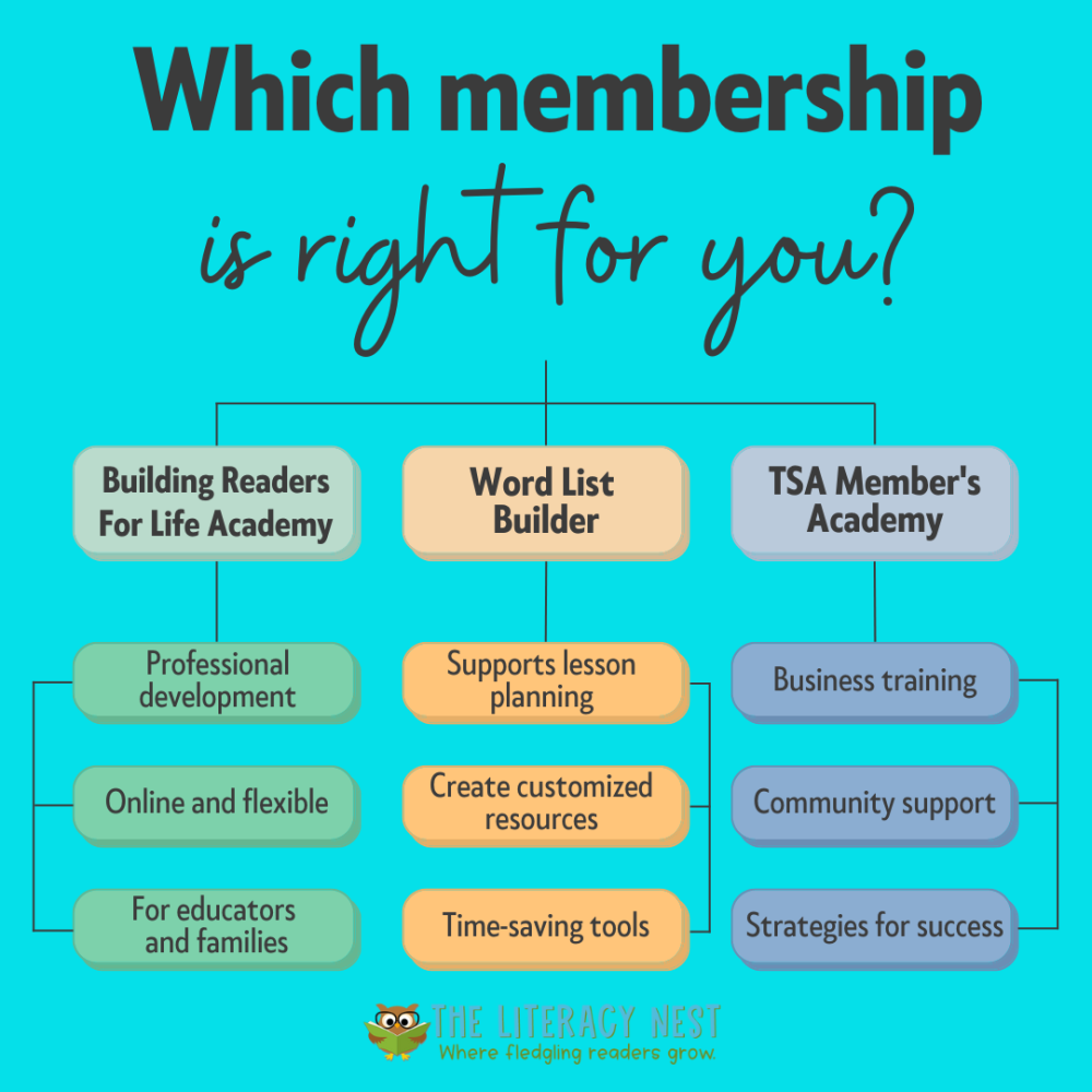 Memberships for Educators: Which is Right for You? - The Literacy Nest
